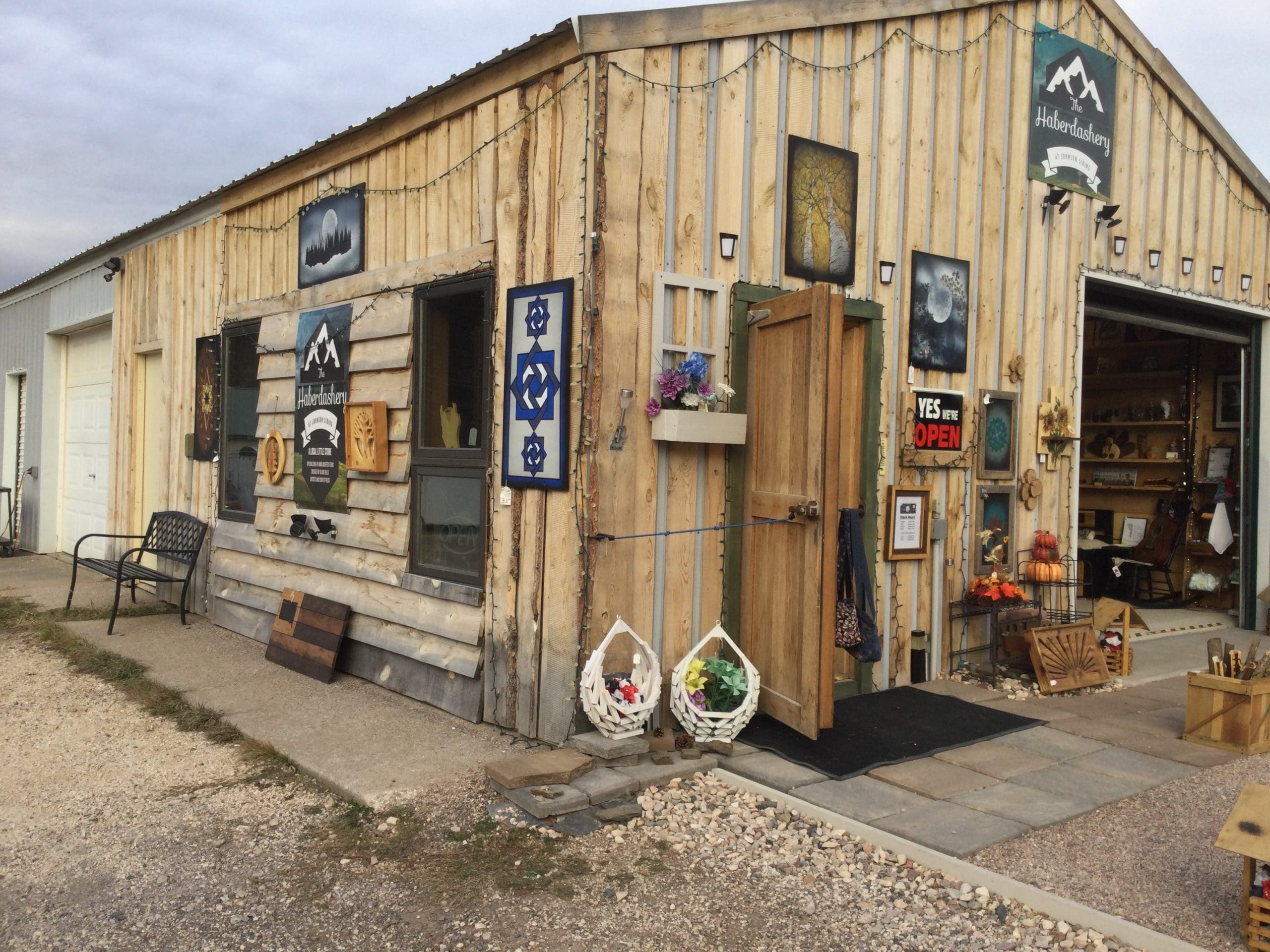 The Haberdashery at Johnson Siding - Bogus Jim Road Studio